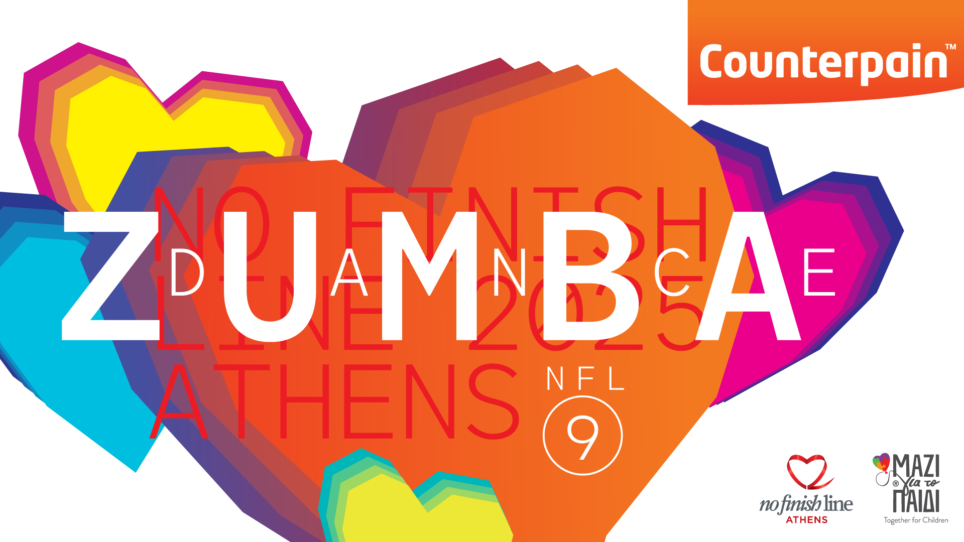 9ο No Finish Line Athens: Διήμερο Counterpain Zumba Challenge με τον ...
